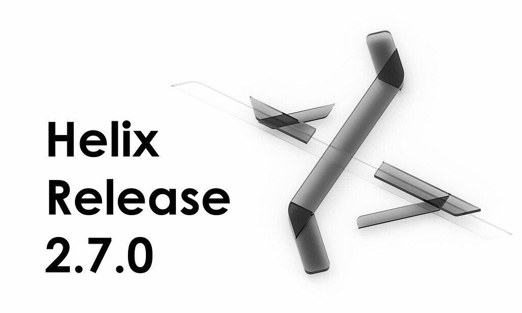Helix - Release 2.7.0 - Helix - EvolveLAB Forum