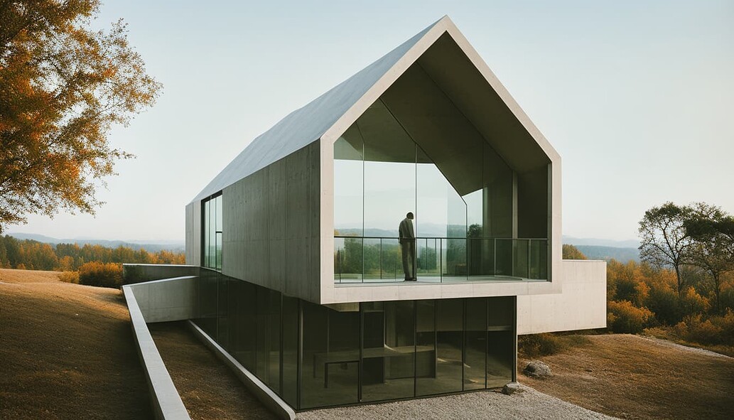 Rendering Exterior Cabin: The RAC Basic Sample Revit Model - Veras ...