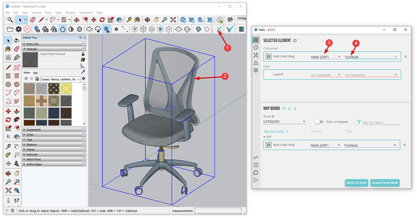 3d DWG to a Clean Revit Family - Helix - EvolveLAB Forum
