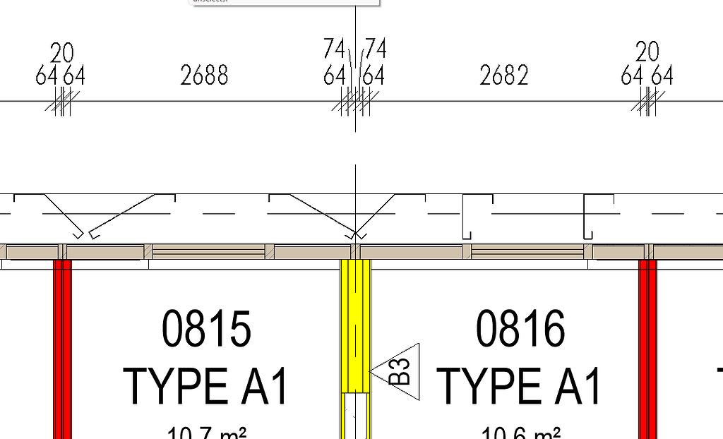 Dimension to core layers of partition walls - Glyph - EvolveLAB Forum