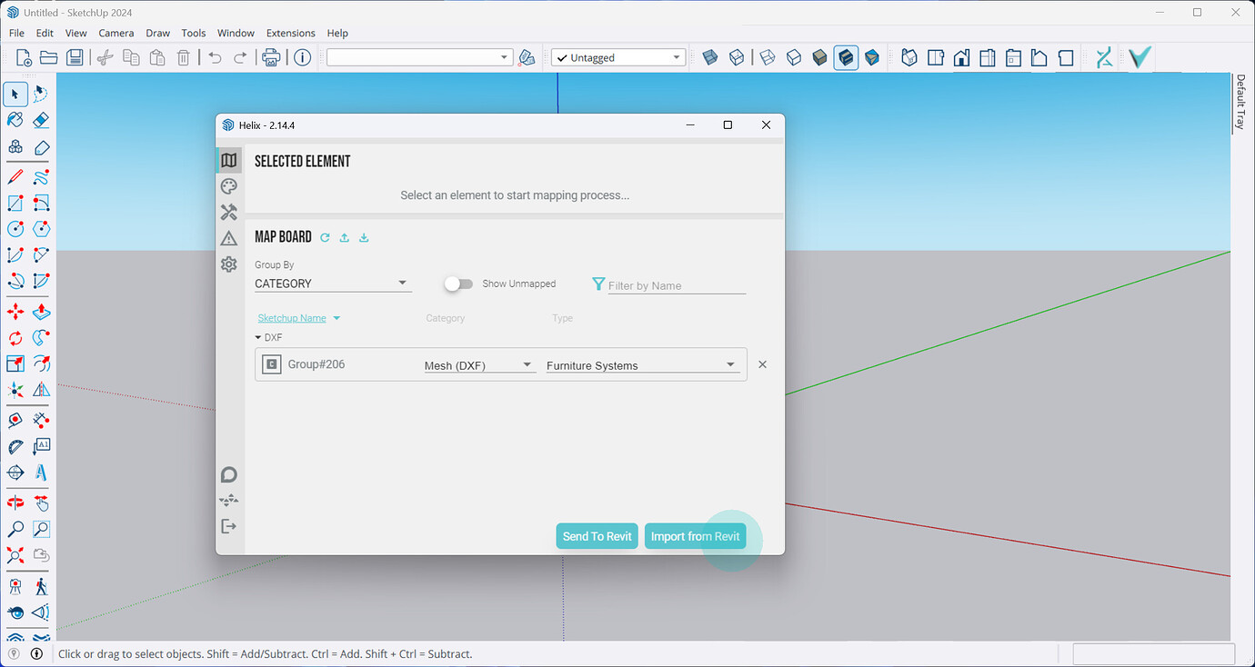Import Revit into SketchUp Pro - Helix - EvolveLAB Forum