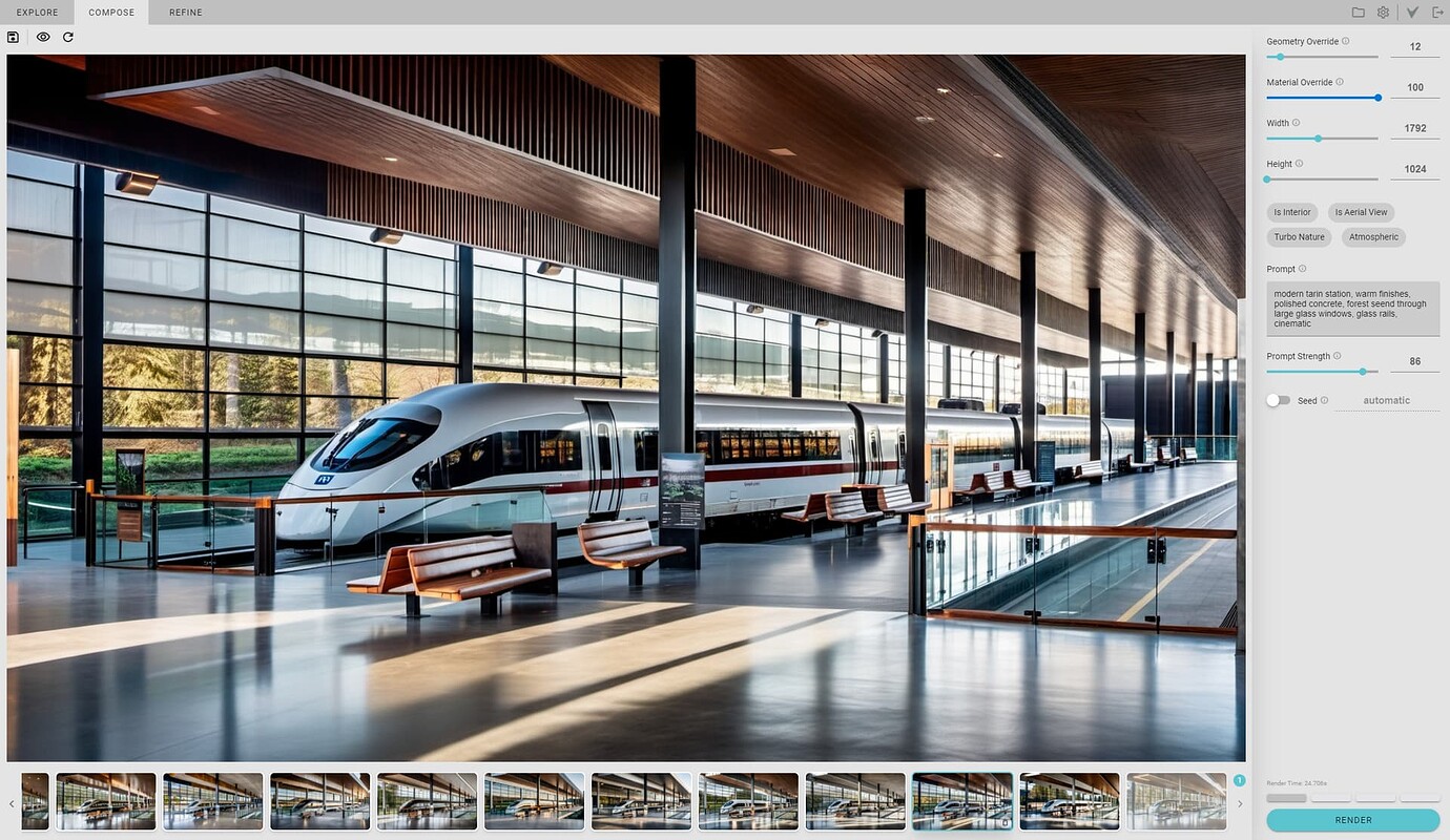 Using the Render Selection Blend to Merge Parts of Different Renderings ...
